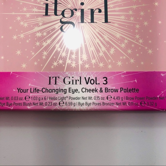 it cosmetics | Makeup | It Girl Vol 3 Eye Cheek Brow Palette | Poshmark